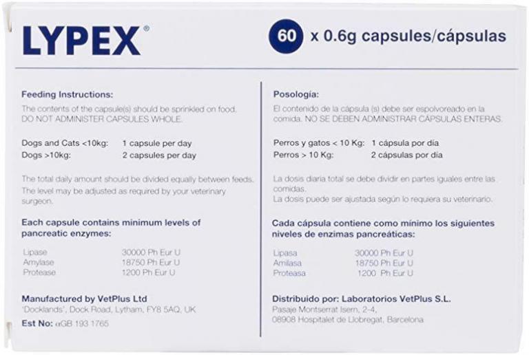 Lypex Integratore innovativo per cani e gatti con EPI Elicats.it