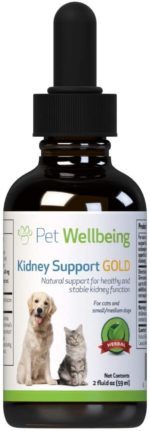 Kidney Support Gold gatto cane | Insufficienza renale A cosa Serve?